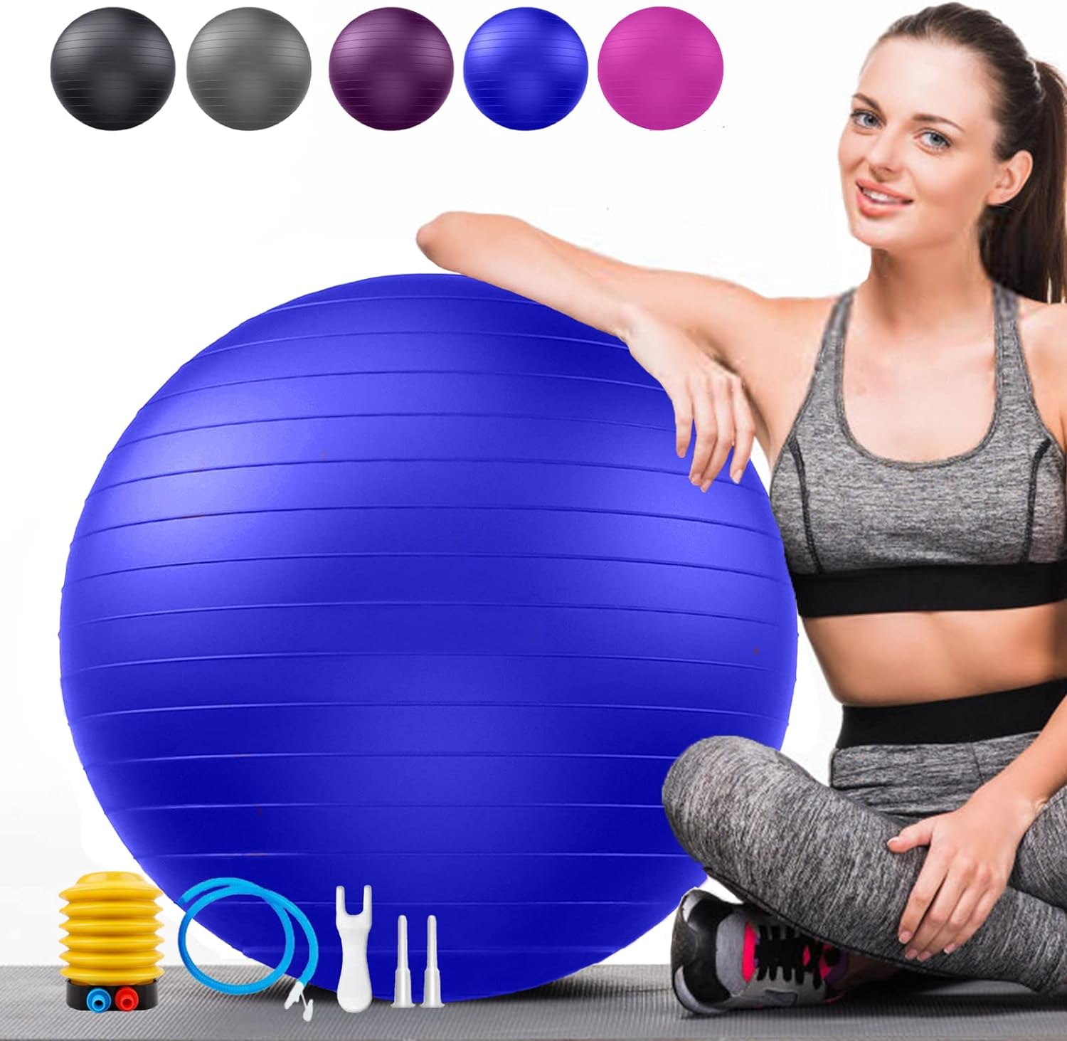 Anti-Burst Yoga Ball Chair Review - Yoga Gear