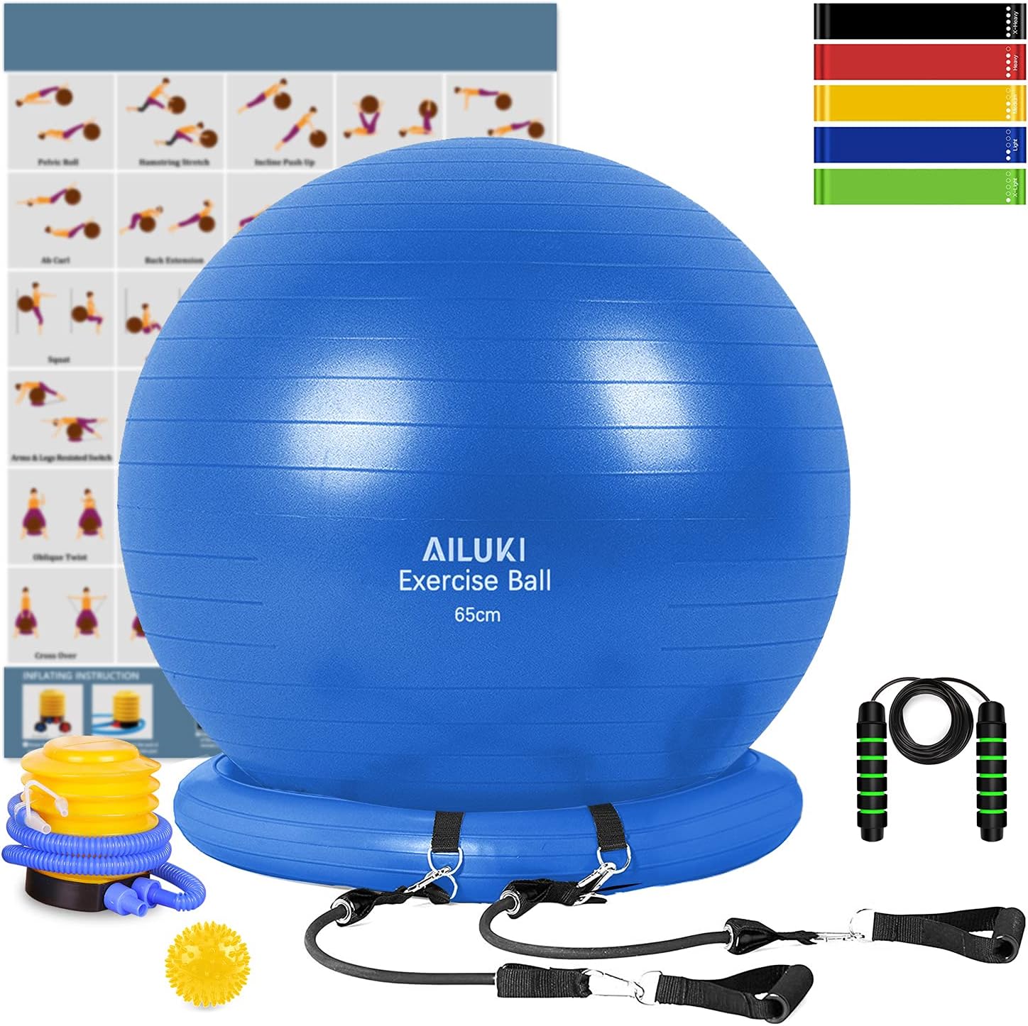 Yoga Ball Fitness Balls Review - Yoga Gear