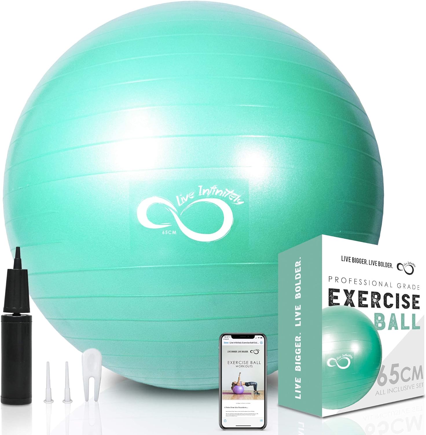 Extra Thick Professional Grade Ball Review - Yoga Gear